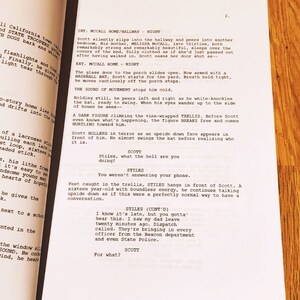 Pilot Script TEEN WOLF Pilot Autographed Dylan O'brien Tyler Posey Tyler Hoechlin Daniel Sharman ...