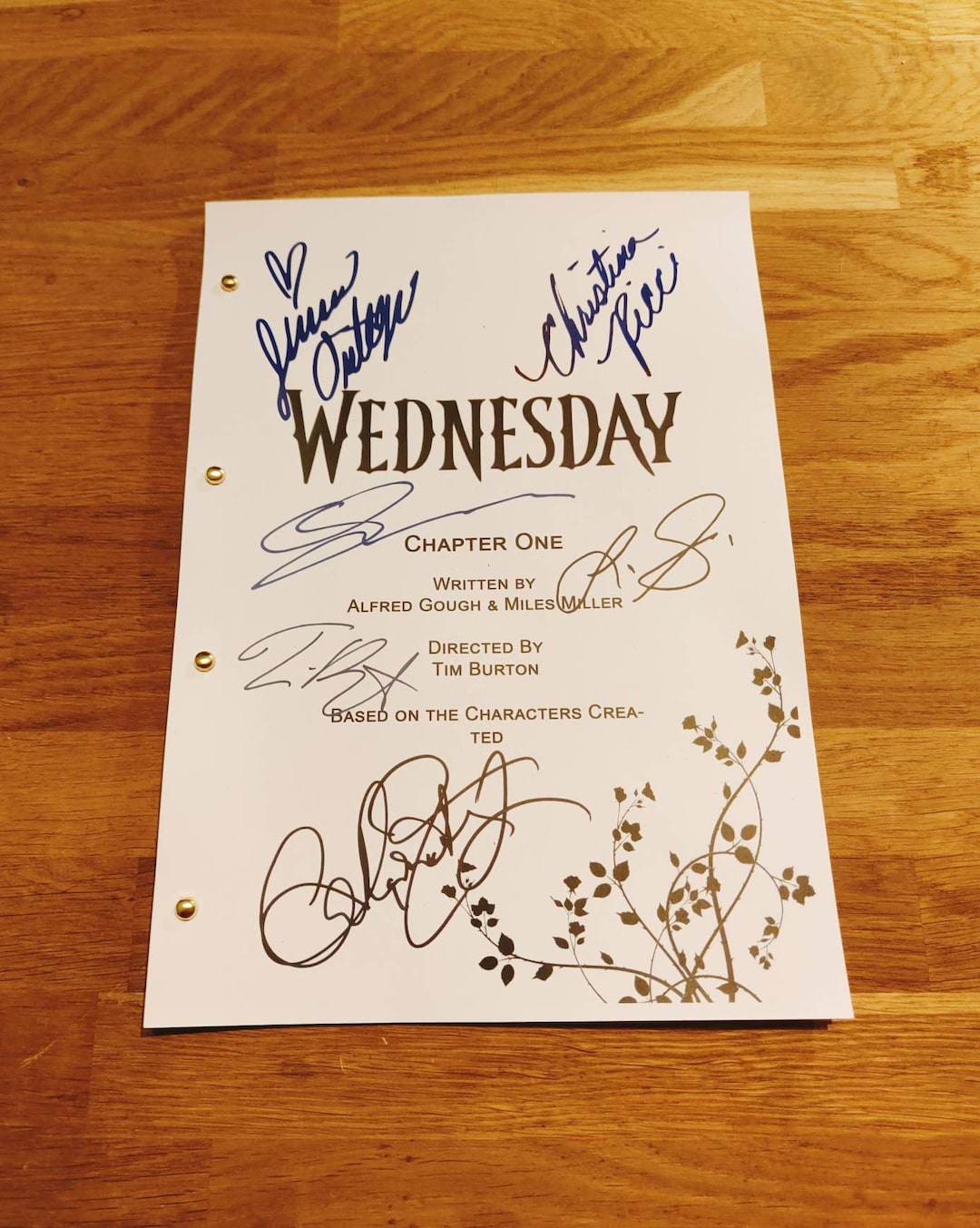 Transcript Pilot WEDNESDAY Pilot Episode Jenna Ortega Tim Burton ...