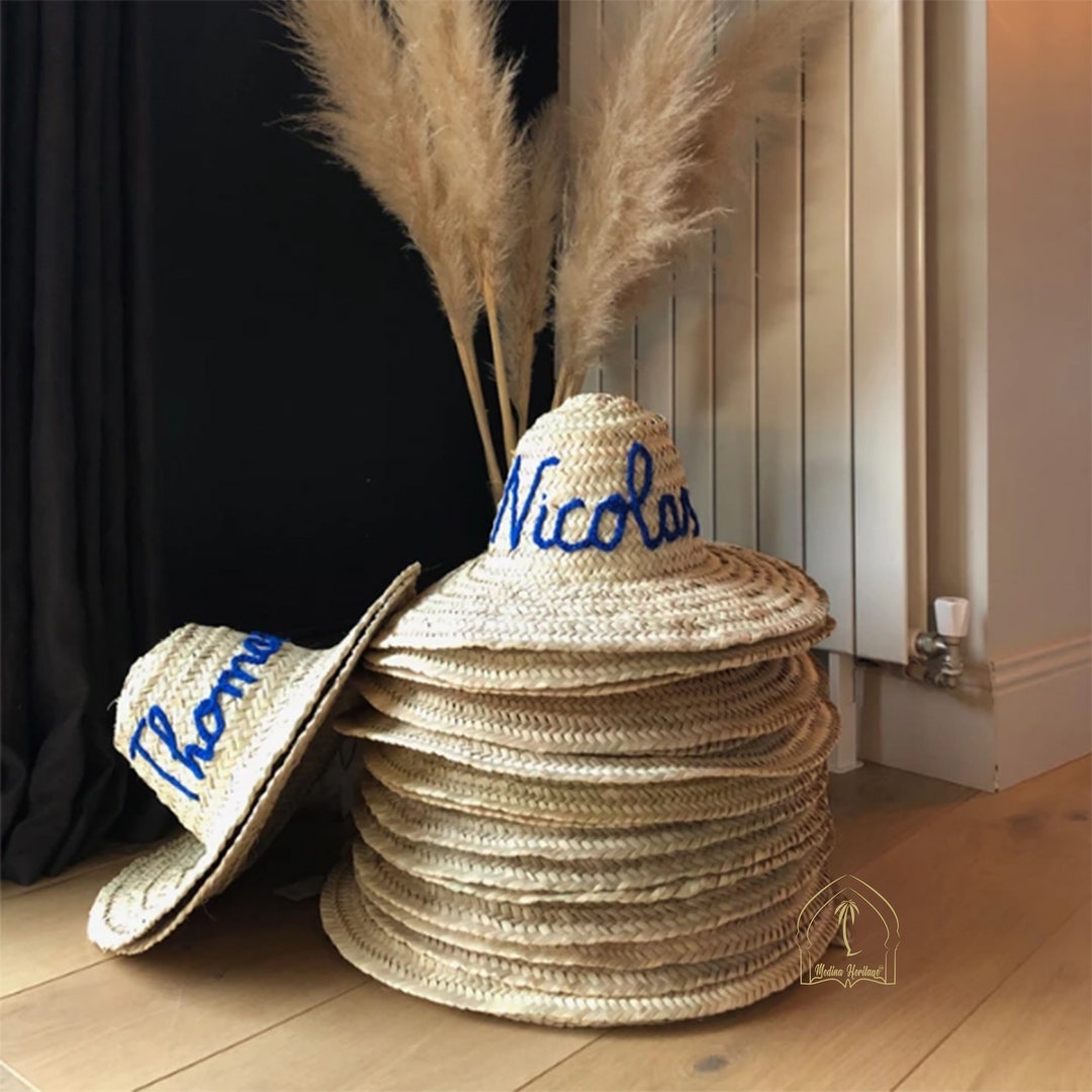 Personalized Hats, Floppy Sun Hat for Honeymoon, Honeymoon Beach Hat ...