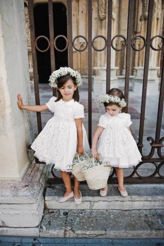 SET OF 2 Flower Girl Proposal Flower Girl Basket - Etsy
