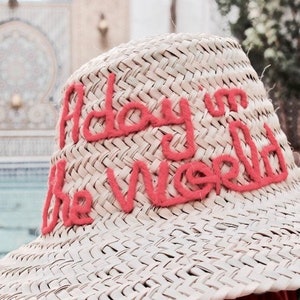 Personalized Hats, Floppy Sun Hat for Honeymoon, Honeymoon Beach Hat ...