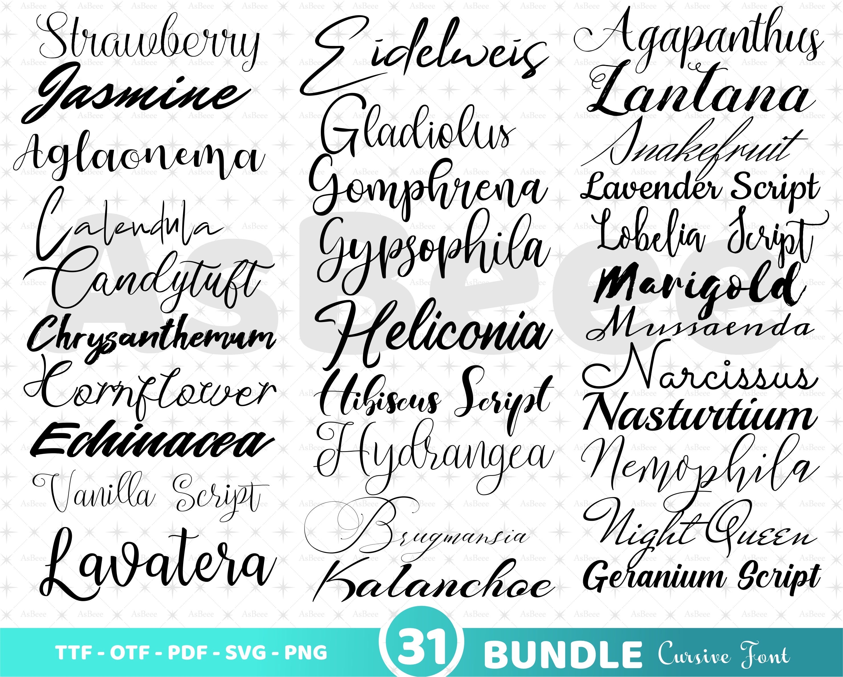 Cursive Fonts For Cricut Fonts Svg Bundle Silhouette Cursive Etsy Norway Images And Photos Finder 