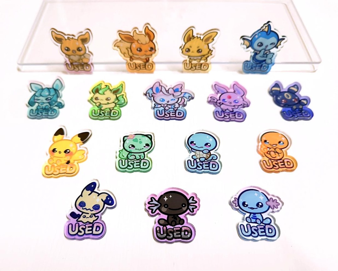 Pokemon Token / Ability Used TCG Marker - Etsy