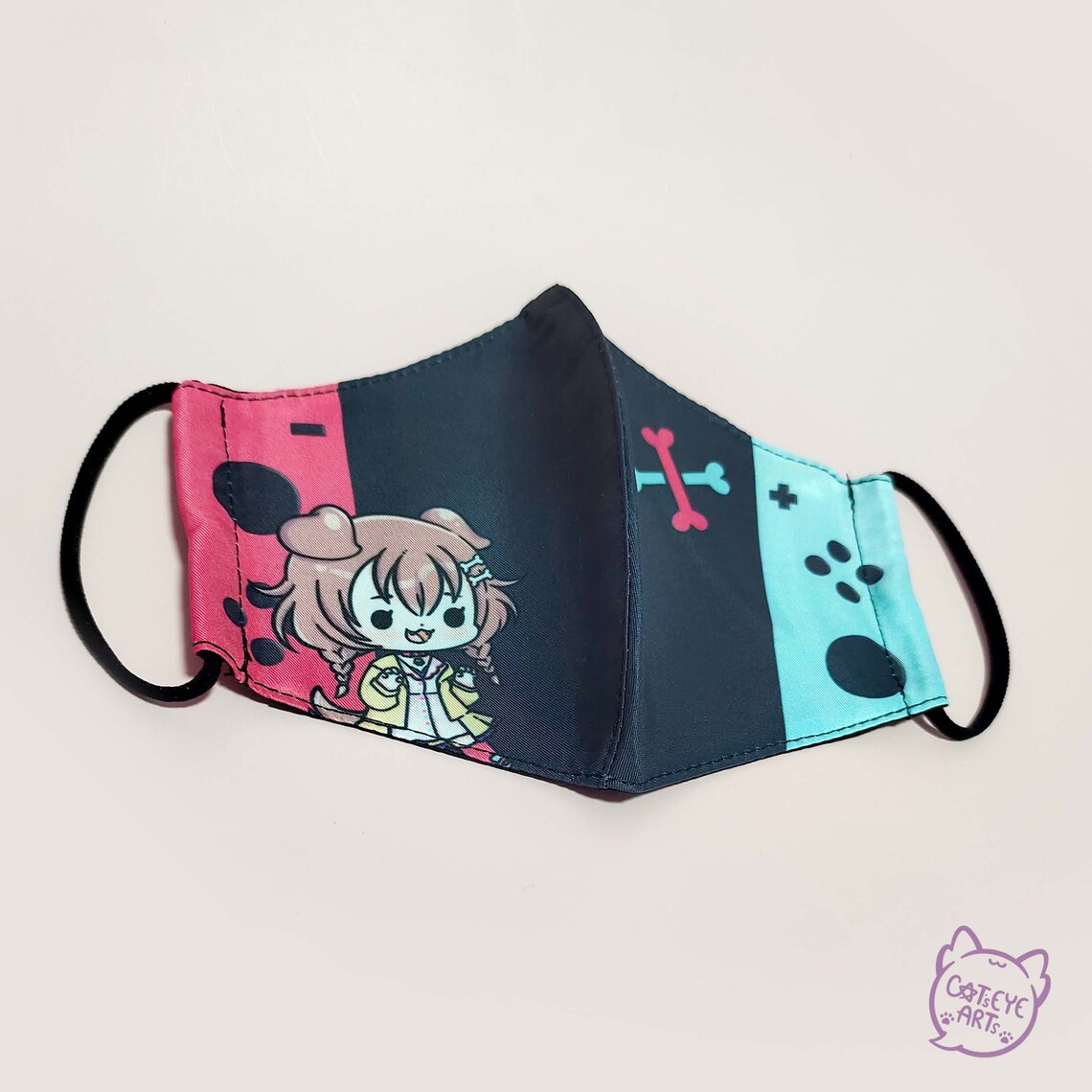 Korone Fabric Mask / Hololive JP Facemask / Inugami Korone - Etsy