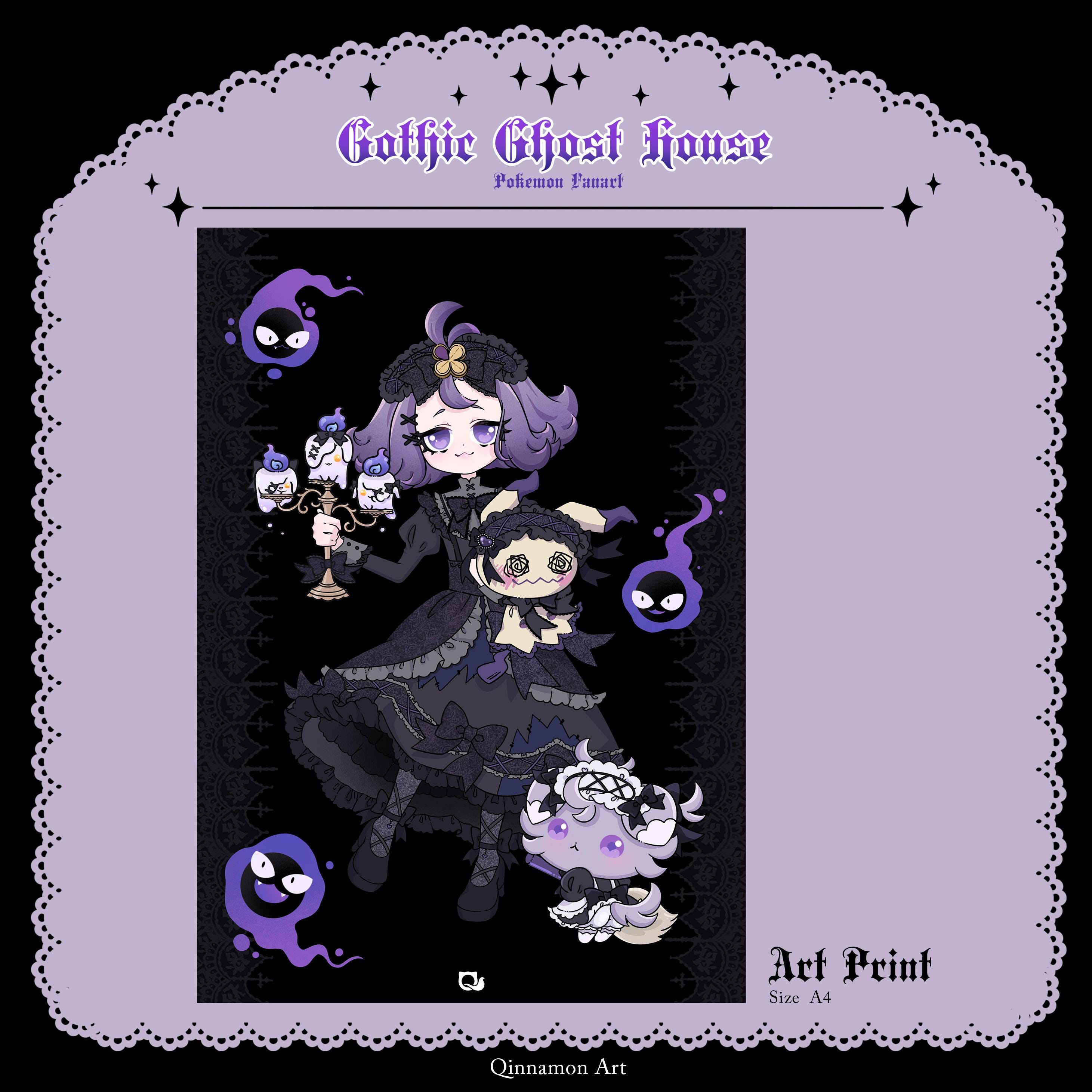 Gothic Ghost House Collection / Pokemon Fanmade - Etsy