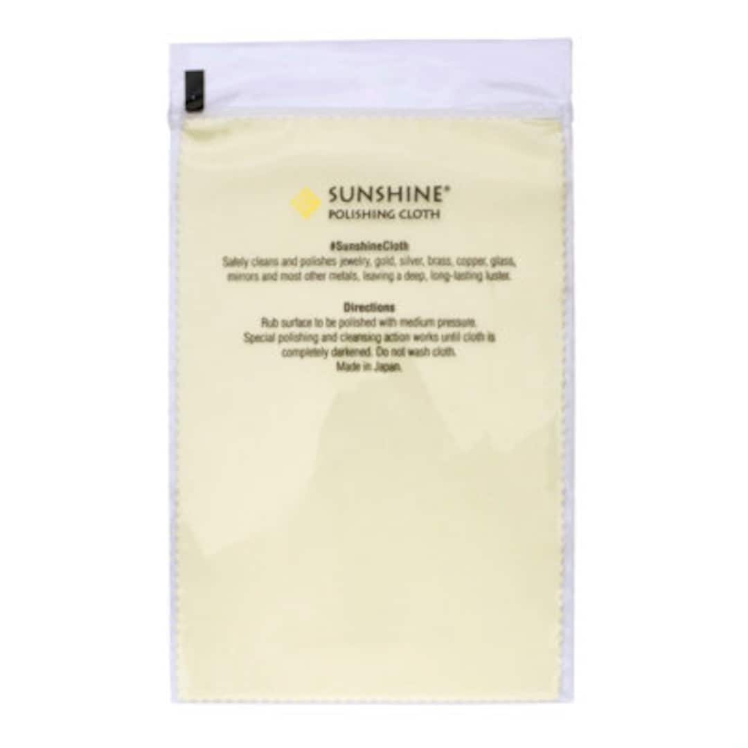 Sunshine Polishing Cloth | Full Size | 5" X 7.5" | Jewelry Cleaning ...