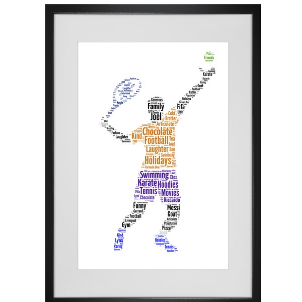 Tennis Word Art - Etsy