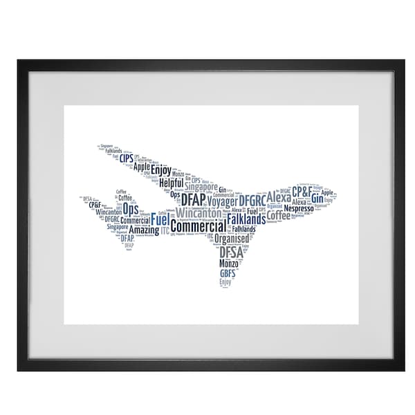 Airplane Word Art - Etsy