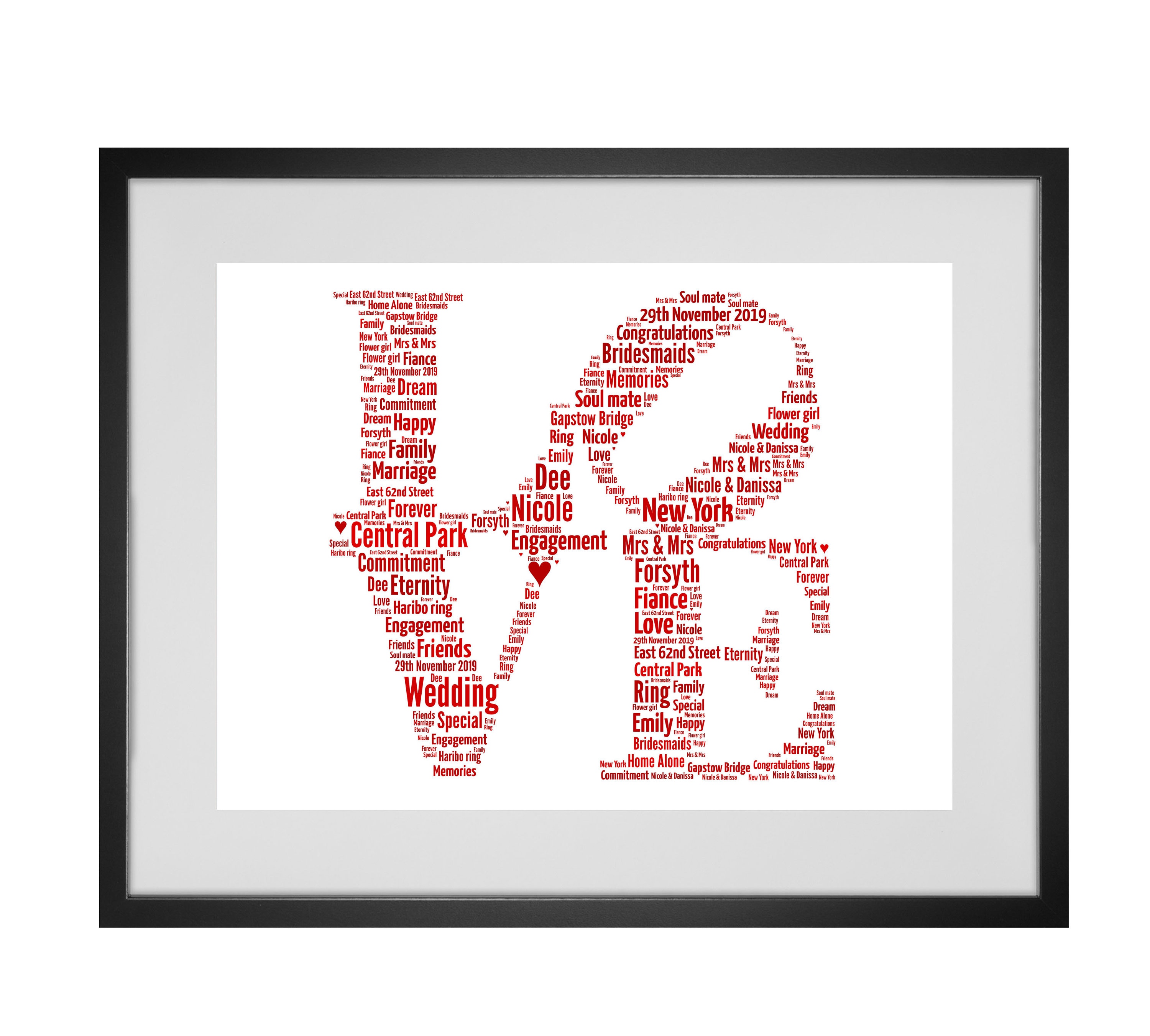 Love Word Art Drawing