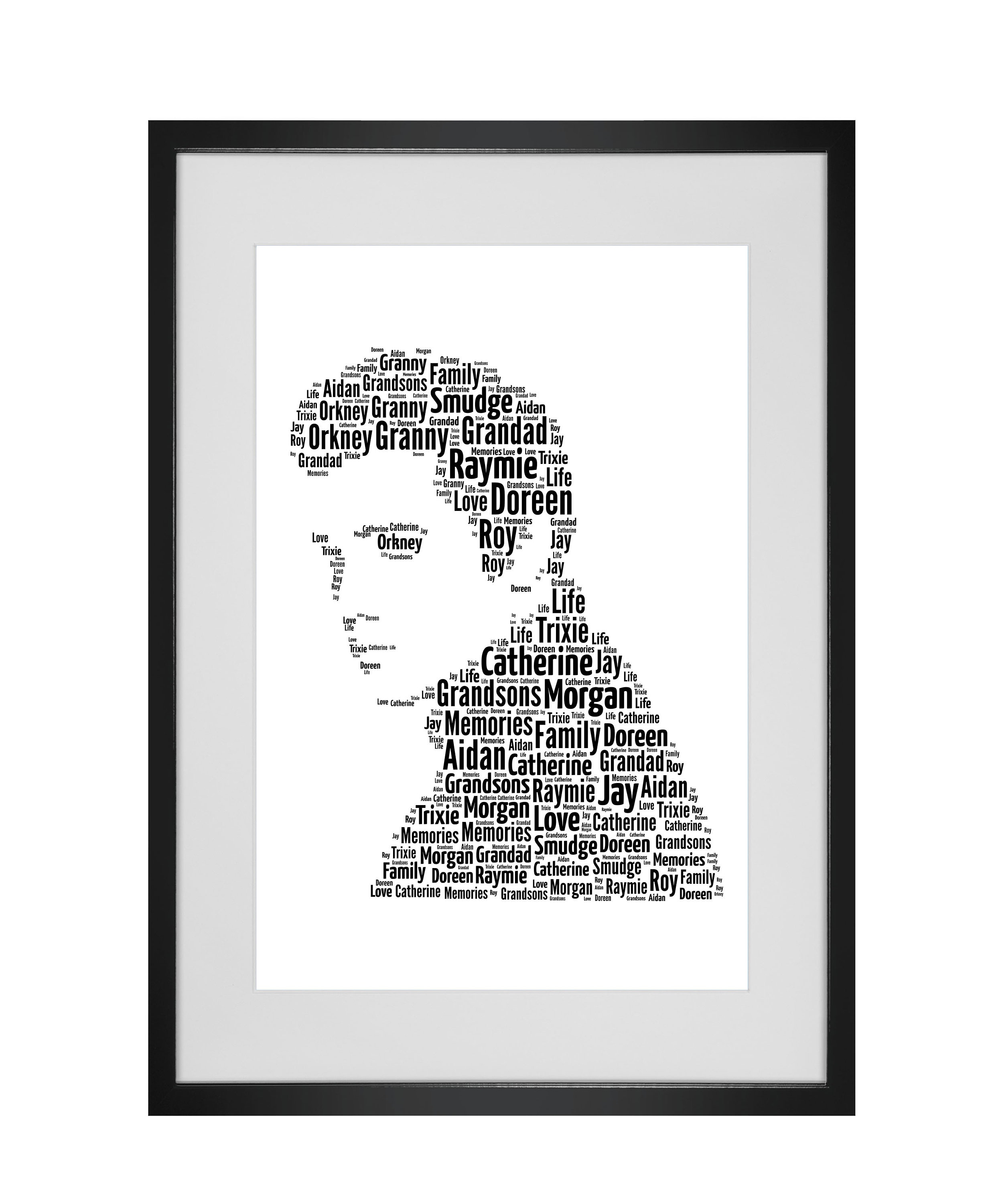 Personalised Elvis Word Art Print | Etsy
