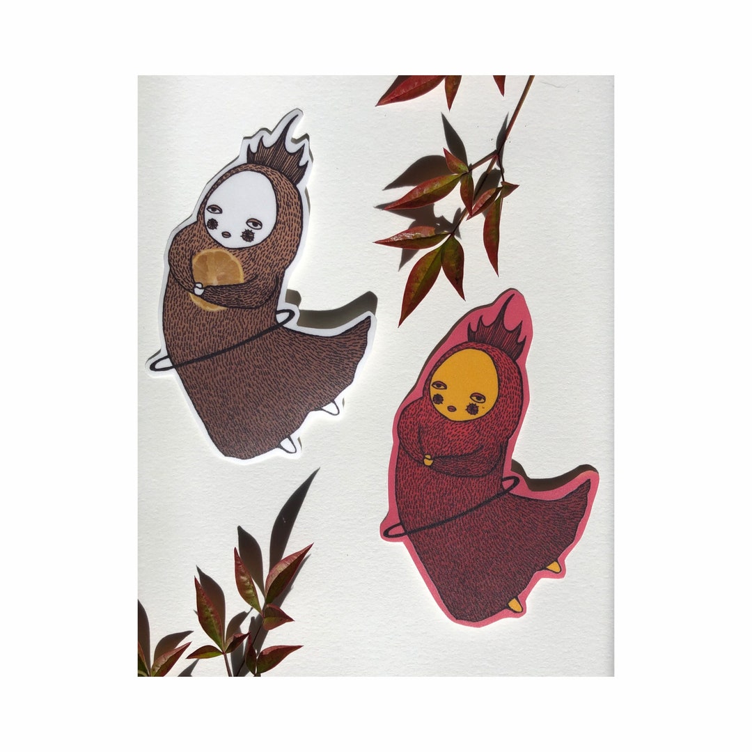 Snicket Stickers-cute Stickers in Cloaks - Etsy