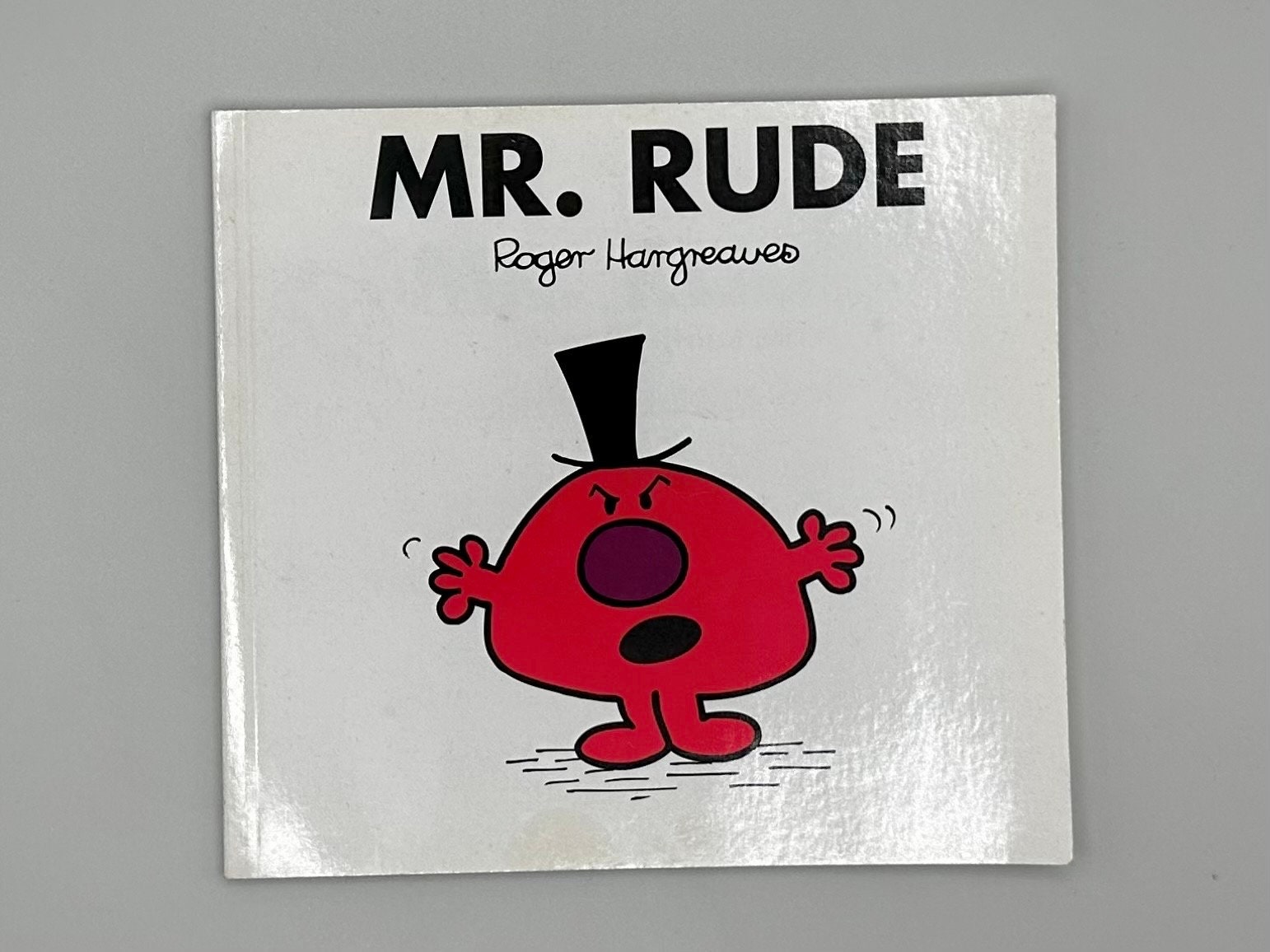Mr Rude: Mr Men and Little Miss by Roger Hargreaves Paperback Book - Etsy