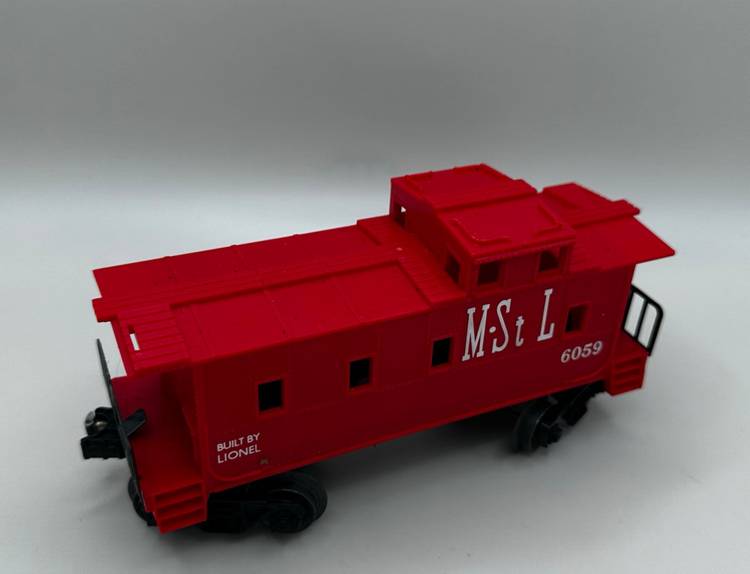 Lionel Lines 6059 Red Mstl Minneapolis & St Louis Caboose Vintage 1960s ...