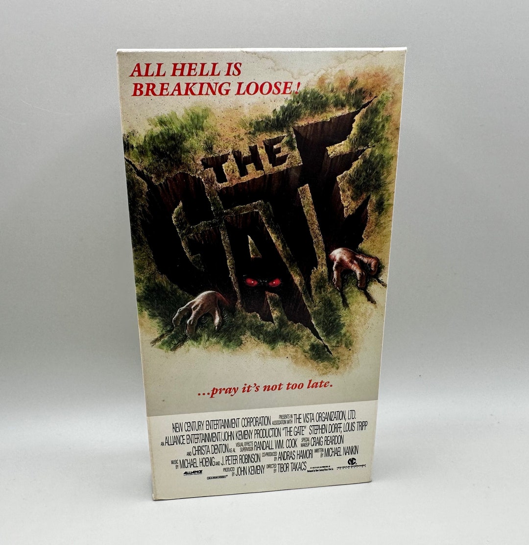 The Gate VHS 1987 Vestron Video Stephen Dorff Rare Horror - Etsy