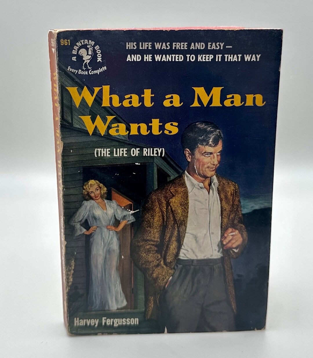 What a Man Wants the Life of Riley by Harvey Fergusson. - Etsy
