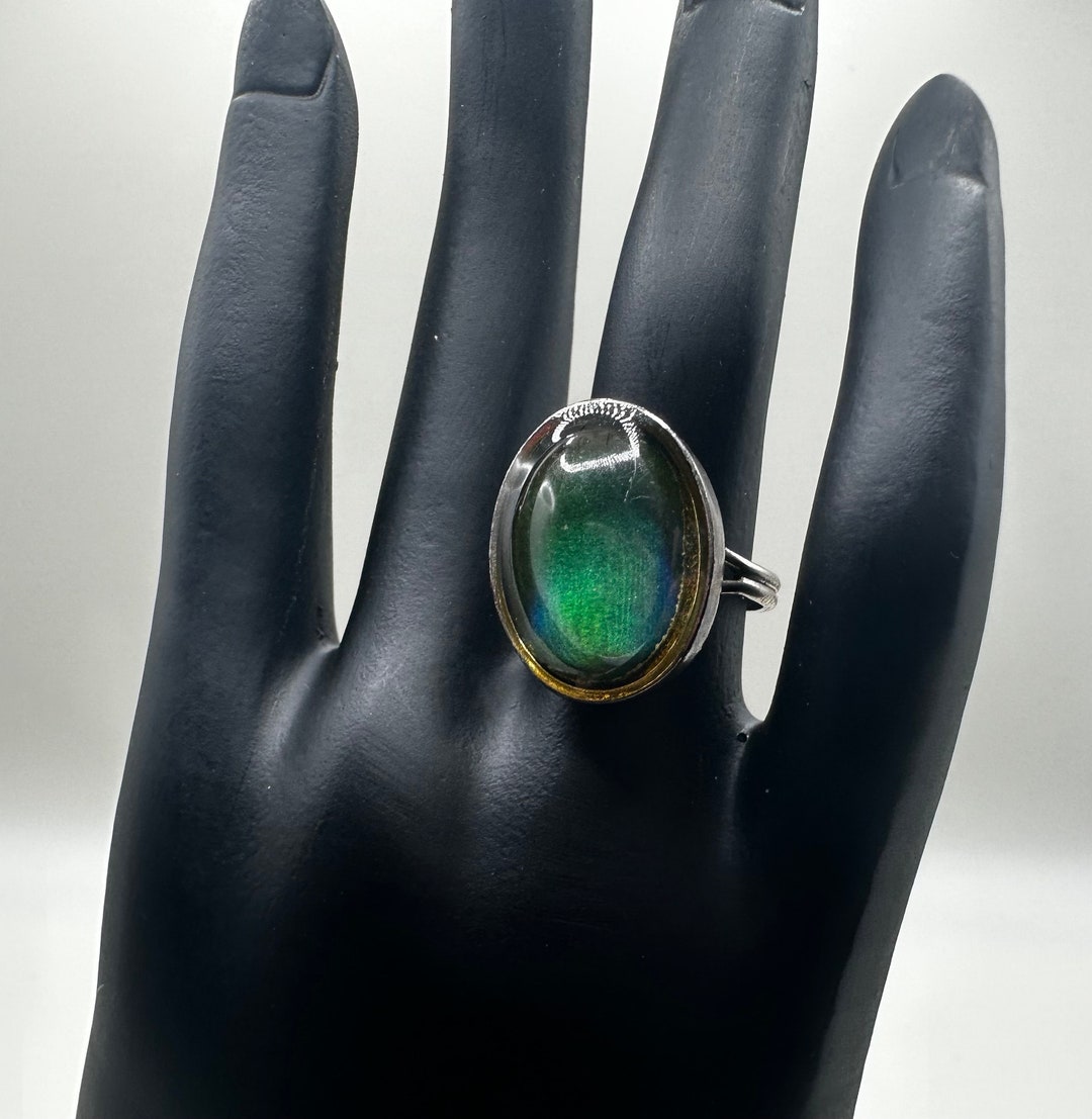 Mood Ring Adjustable 90s Vintage - Etsy