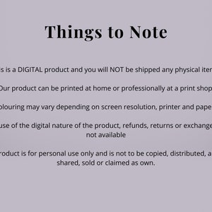 Daily Overview Printable Planner Insert Digital Download A5, Half ...