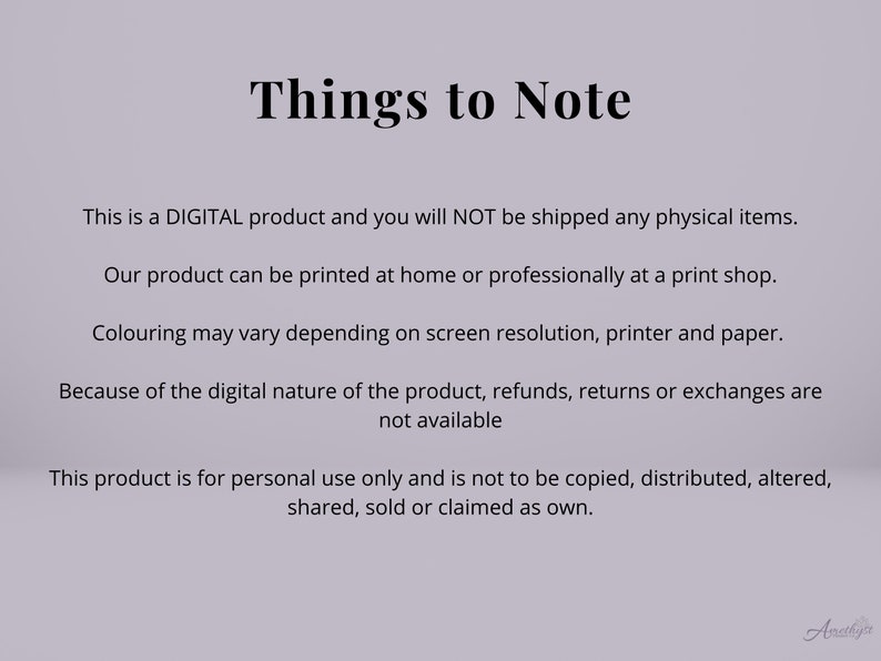 Daily Overview Printable Planner Insert Digital Download A5, Half ...