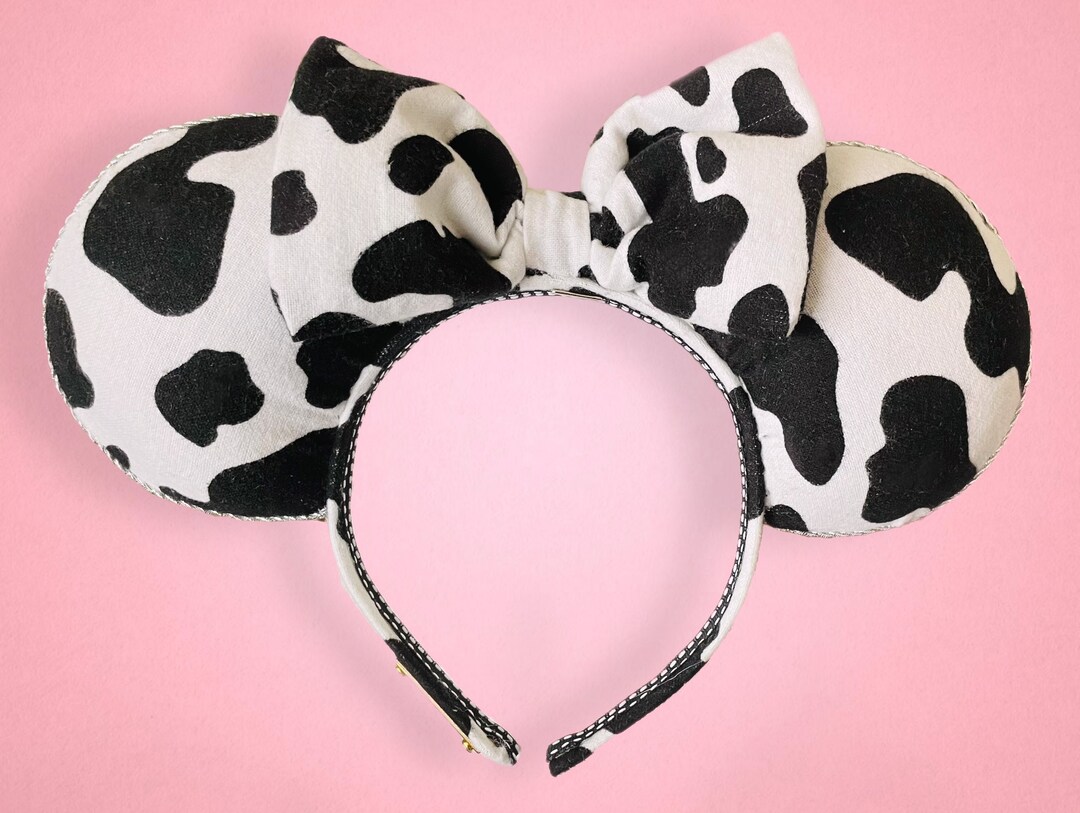 Cow-print Mouse Ears more Colors - Etsy