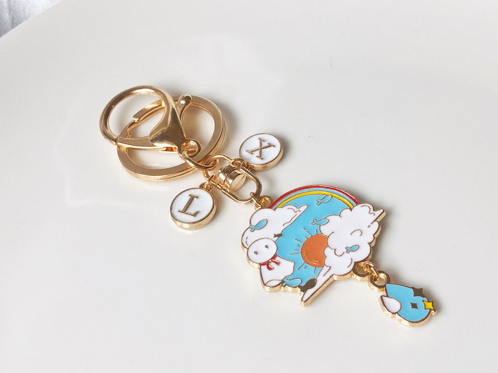 Japanese weather Keychains personalise novelty keychains | Etsy