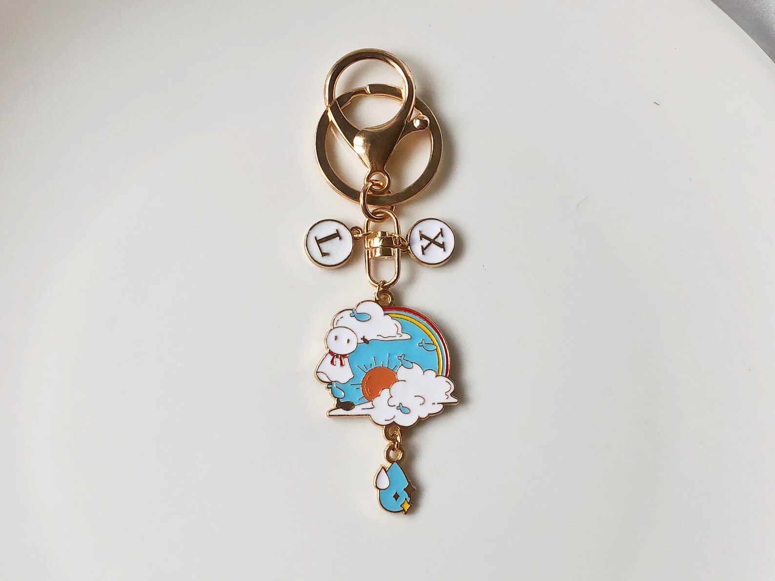 Japanese weather Keychains personalise novelty keychains | Etsy