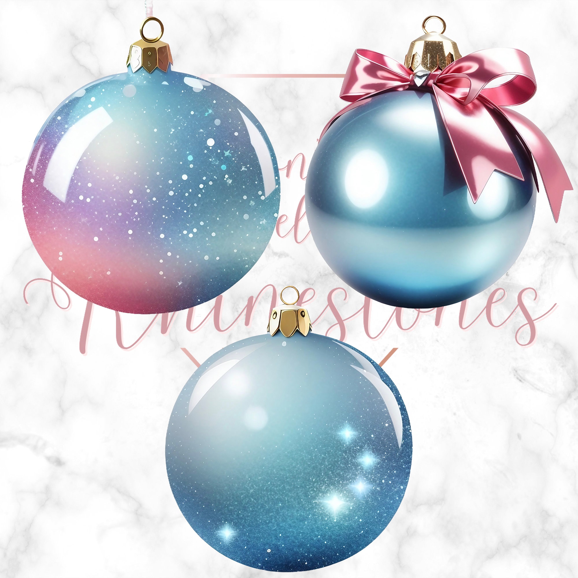Christmas Baubles Clipart 16 High Quality Pngs, Christmas Ornament ...