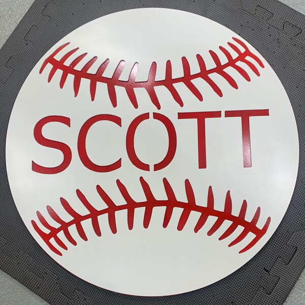 Baseball Dugout Sign - Etsy