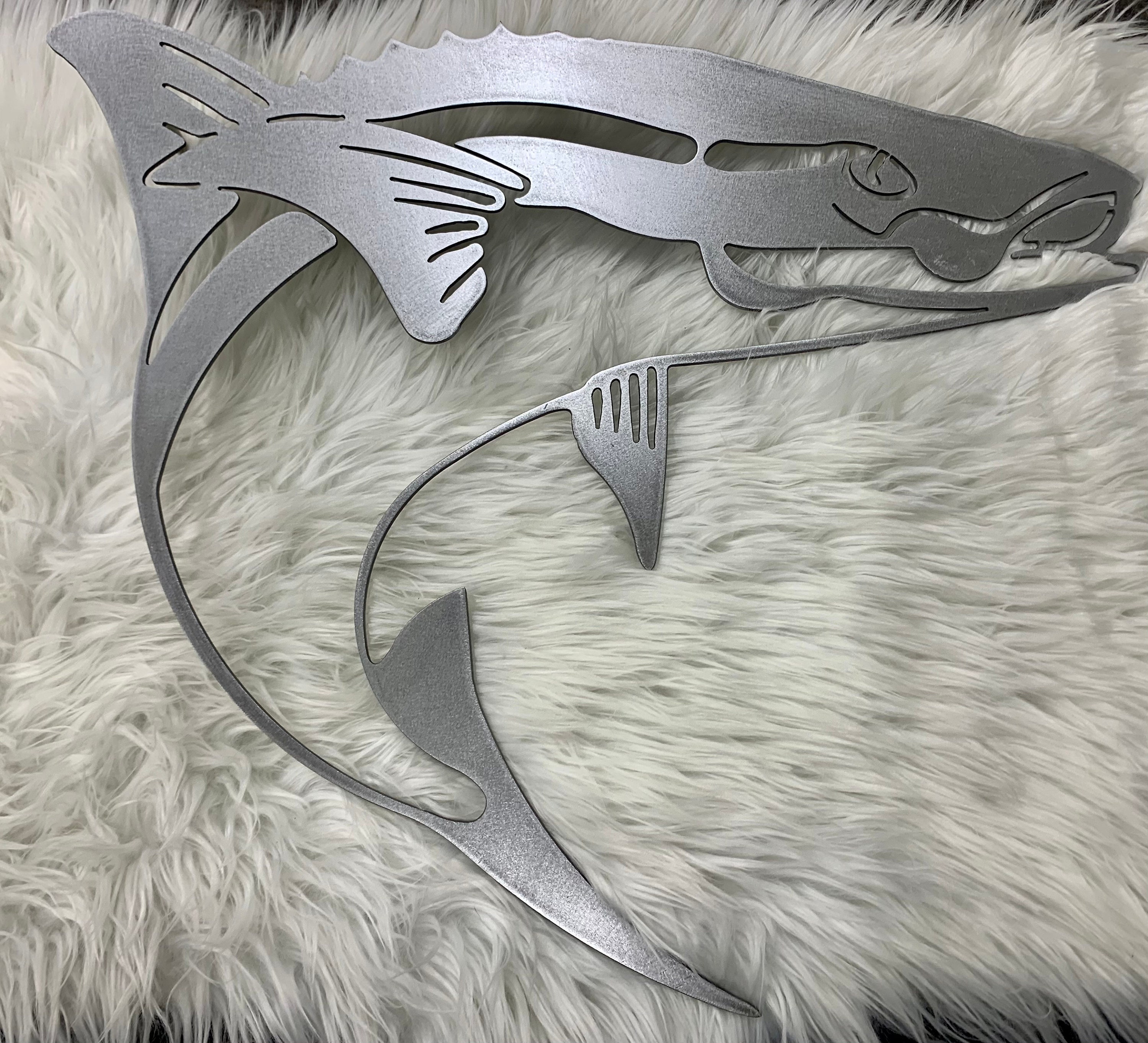 Metal Cobia ( Ling) Wall Sign - Etsy