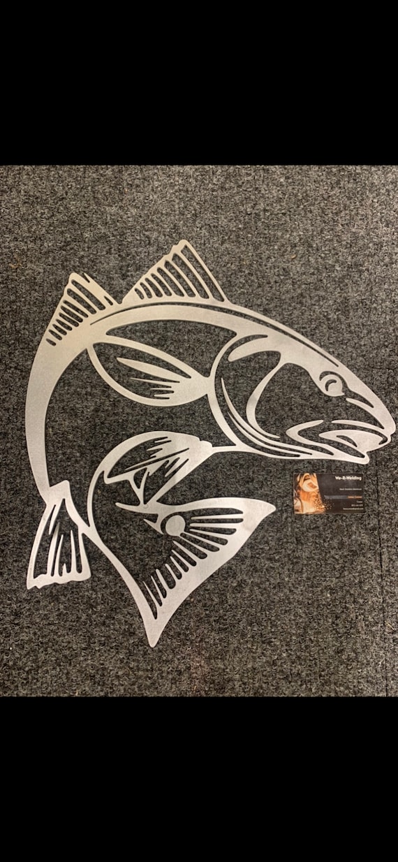 Redfish Skeleton Drawing