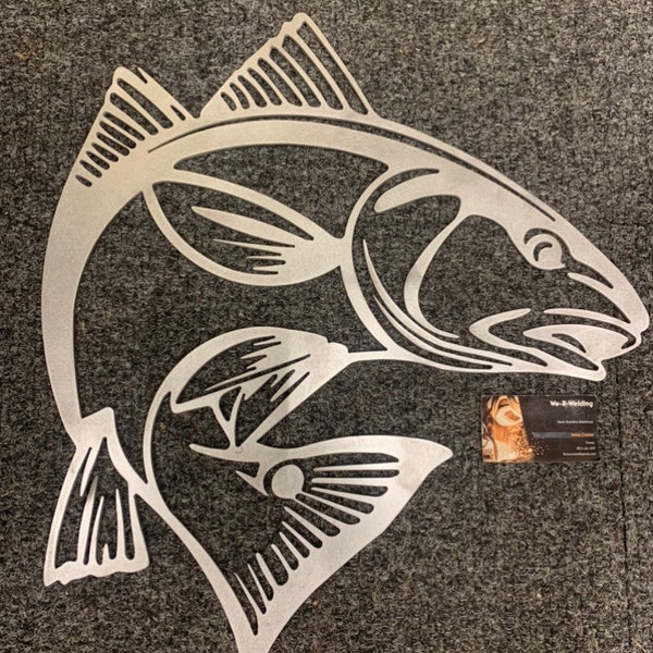Metal Fish Art - Etsy