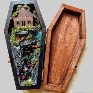 Mini Hallowen Coffins Set/mini Coffins/miniature/nature/diorama/anti ...