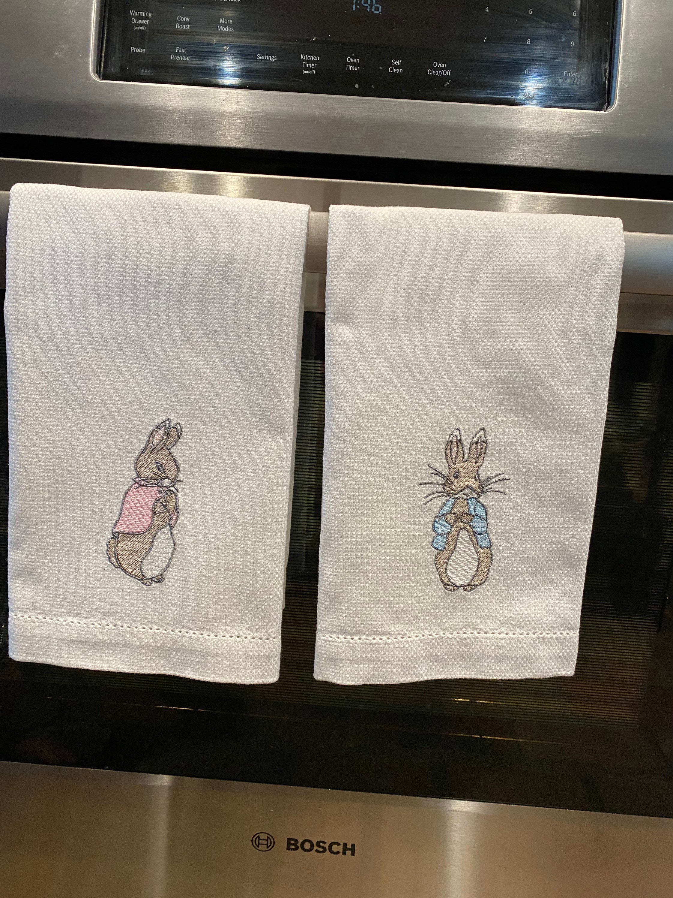 Peter Rabbit Hand Towels for Kitchen or Bath Set of 2 - Etsy