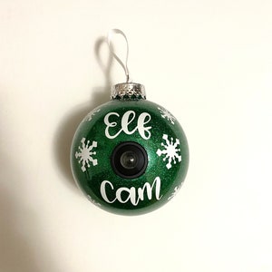 Santa Cam Elf Cam Christmas Ornament Handmade, Gifts for Kids ...