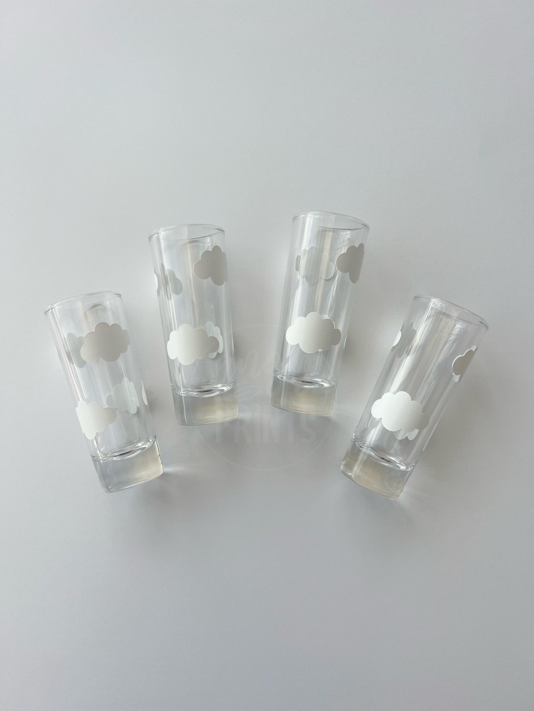 Cloud Nine Theme Shot Glasses Bachelorette Party, Bridal Shower, Birthday, Cute Glassware - Etsy