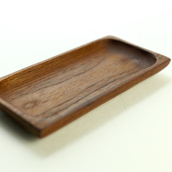Kitchen & Dining Scandi design Small teak serving tray little deeper ...