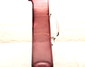 Colored Glass Pitchers - Etsy