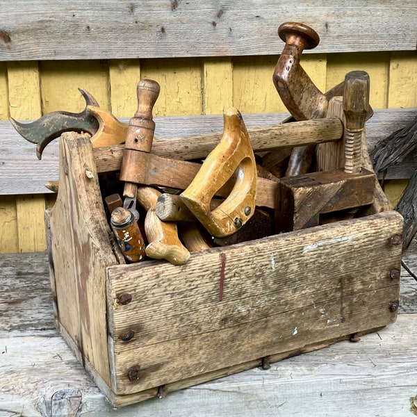 Old Tool Box - Etsy