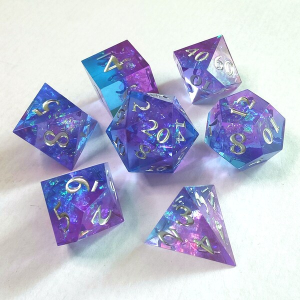 Crystal Rpg Dice - Etsy