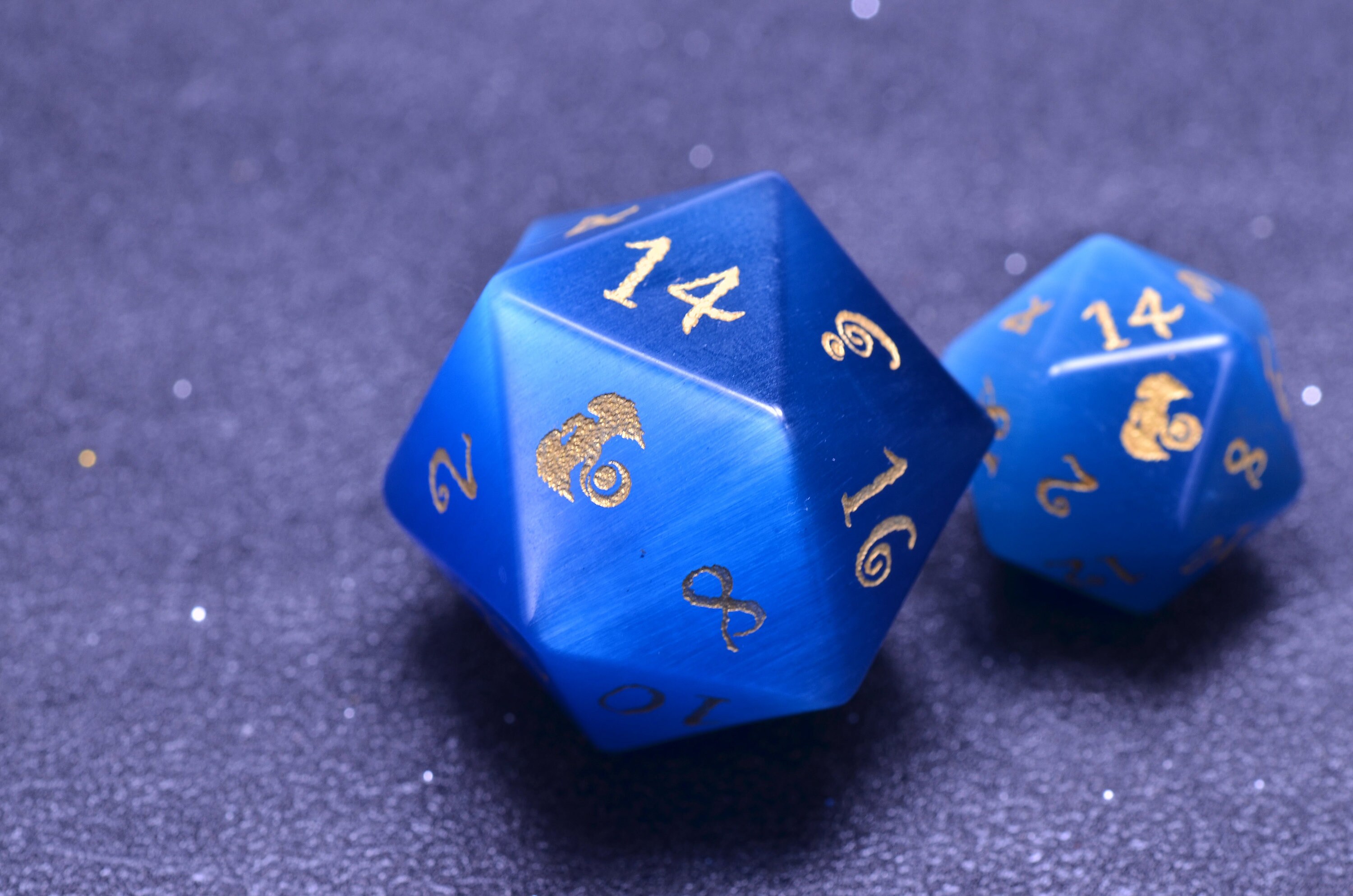 Giant Dice Large D20 Dice 25mm Big D20 Gem D20 Dice - Etsy