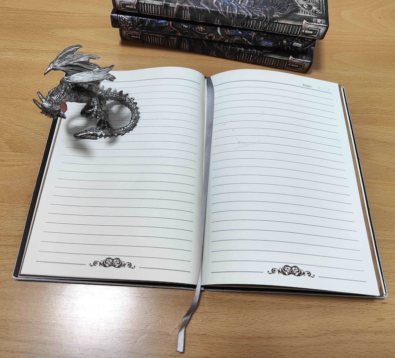 DND Notebook Dnd Journal A5 Notebook Dragon Notebook DND - Etsy