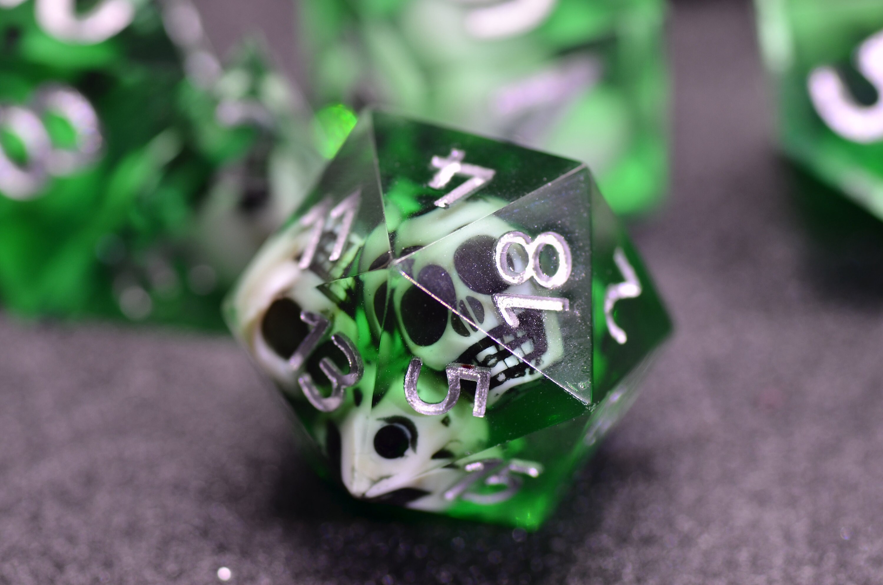 DND Necromancer Dicegreen Ghost Dungeons and Dragons Dice - Etsy Australia