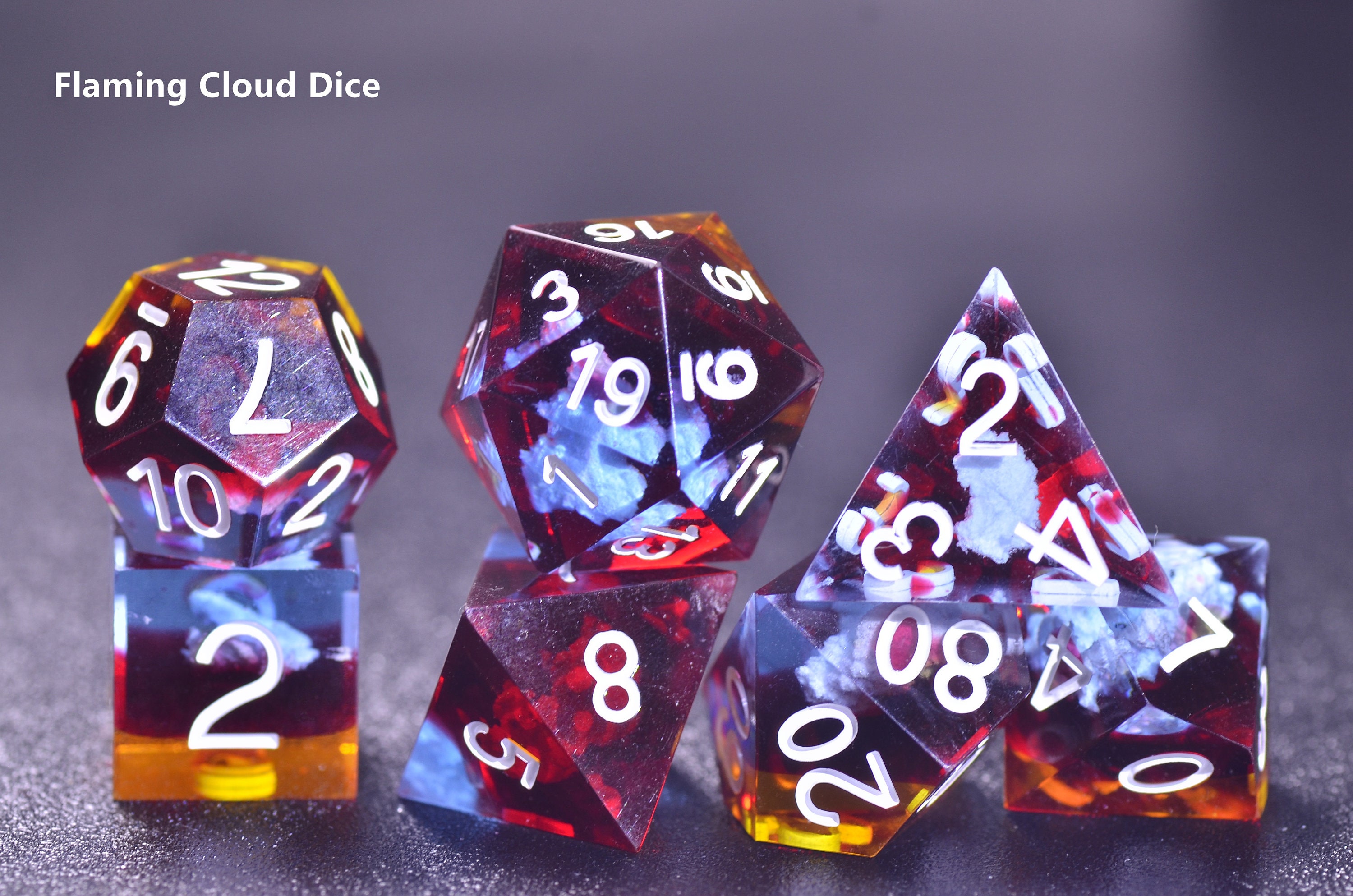Cosmic Starlight DND Dice Galaxy Space Sharp Edge Dice - Etsy Canada