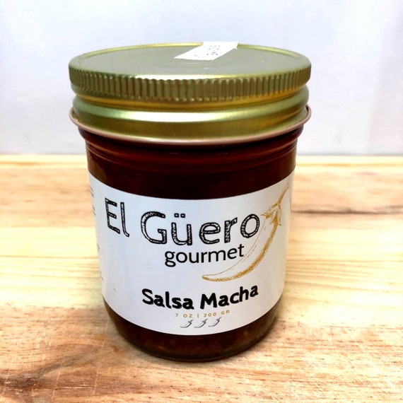 Salsa Macha Mexicana El Güero Gourmet Artesanal - Etsy