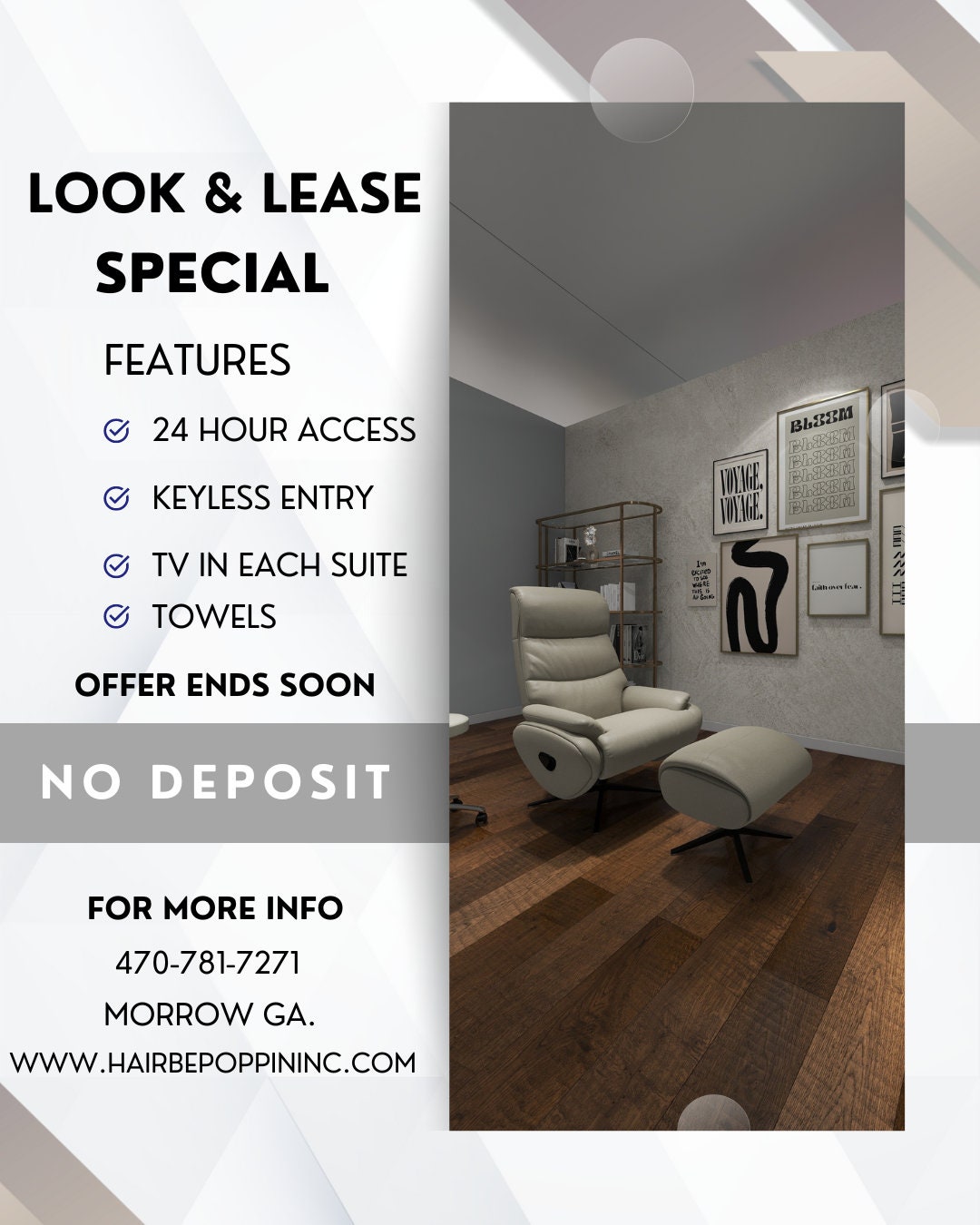 Look N Lease Special Video Flyer Template - Etsy