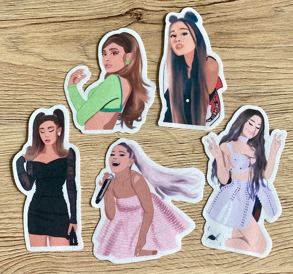 Ariana Grande Sticker Set Matte Vinyl Stickers Standard | Etsy