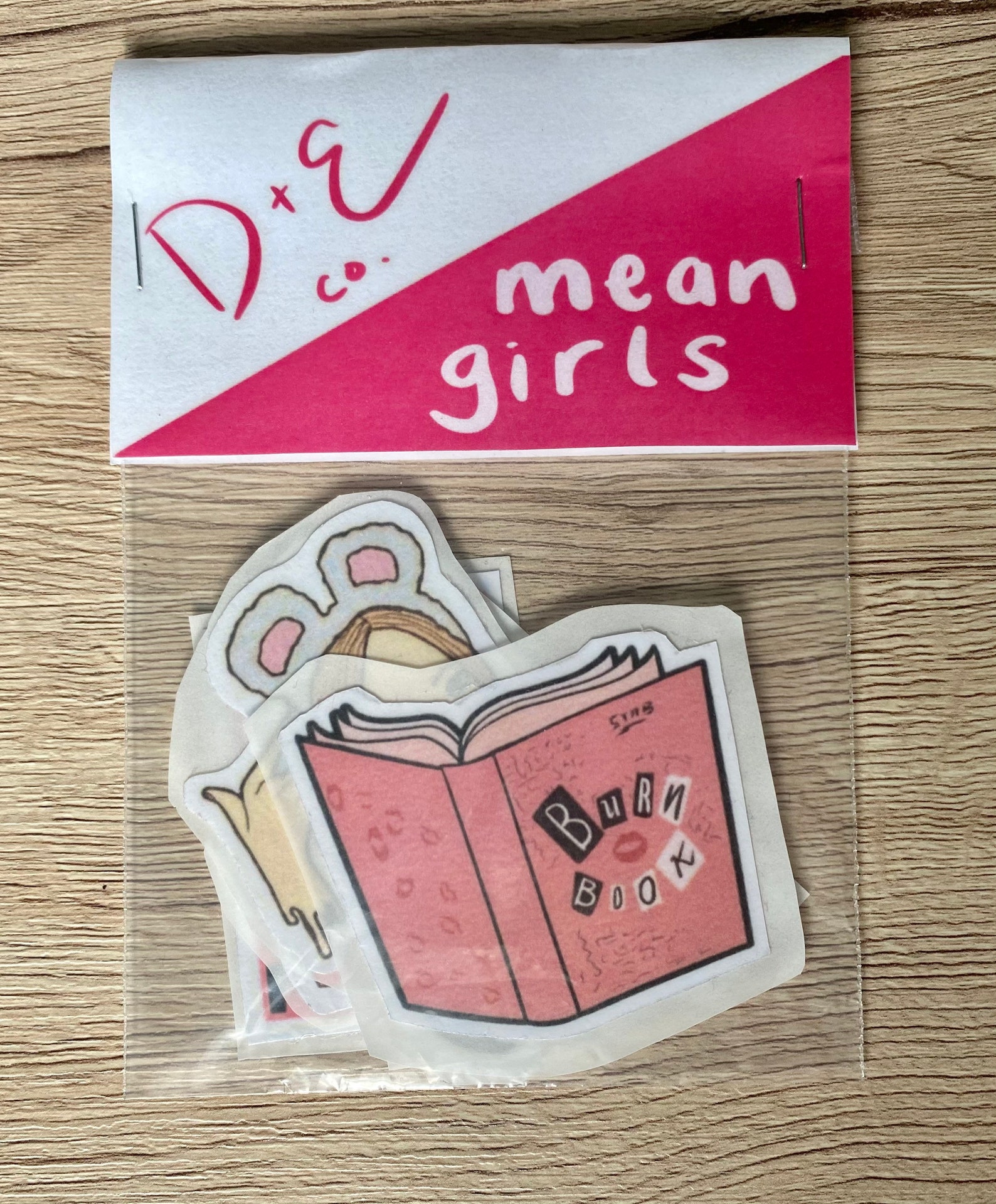 Mean Girls Sticker Set Matte Vinyl Stickers Standard Etsy