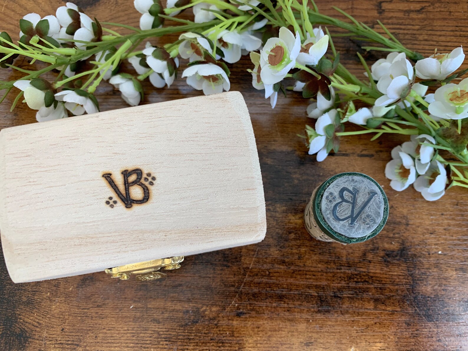 Tolkien Inspired Monogram Ink Stamp - Etsy