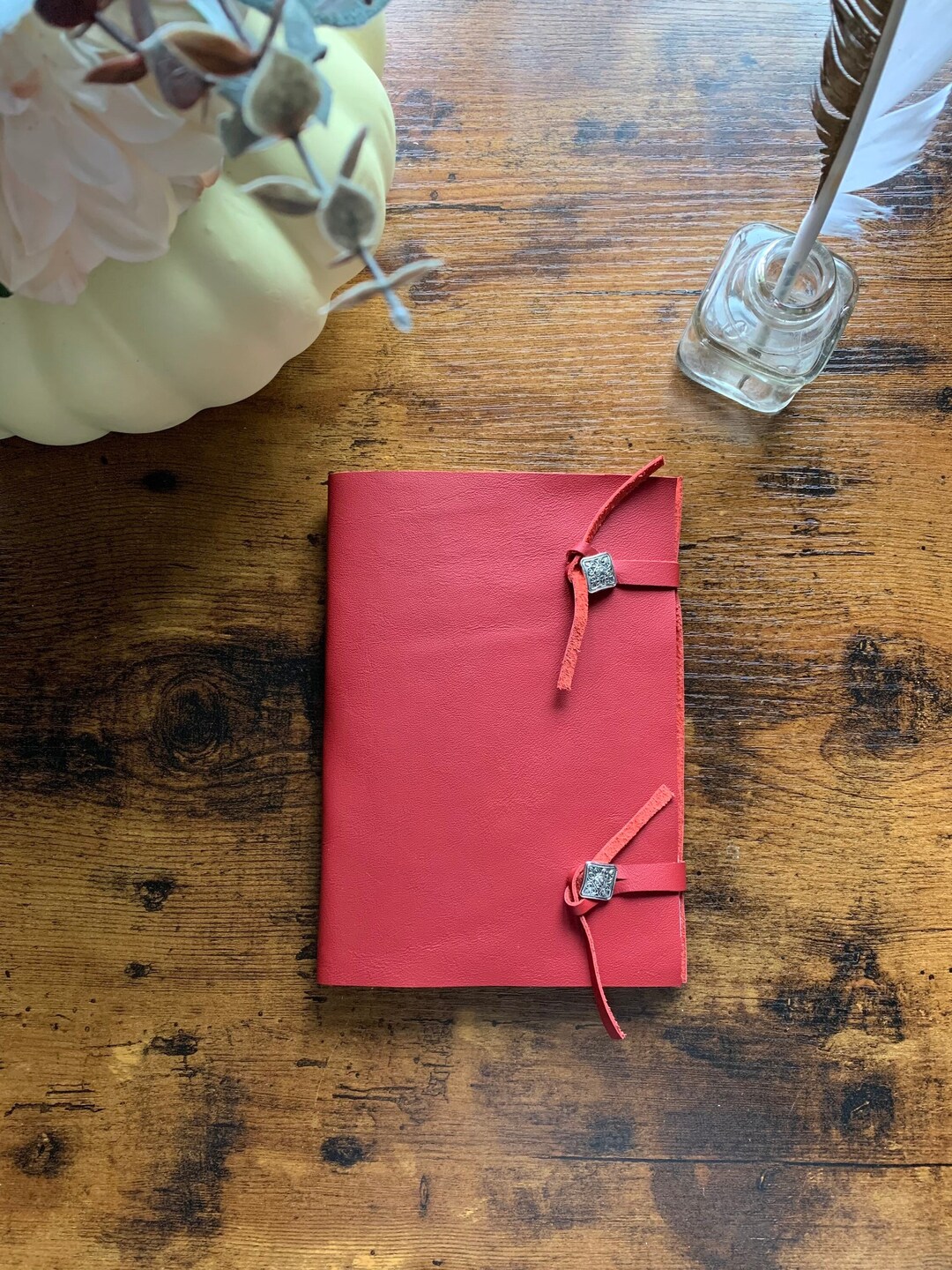Tolkien Inspired Small Double Button Journal- Bilbo's Book - Etsy