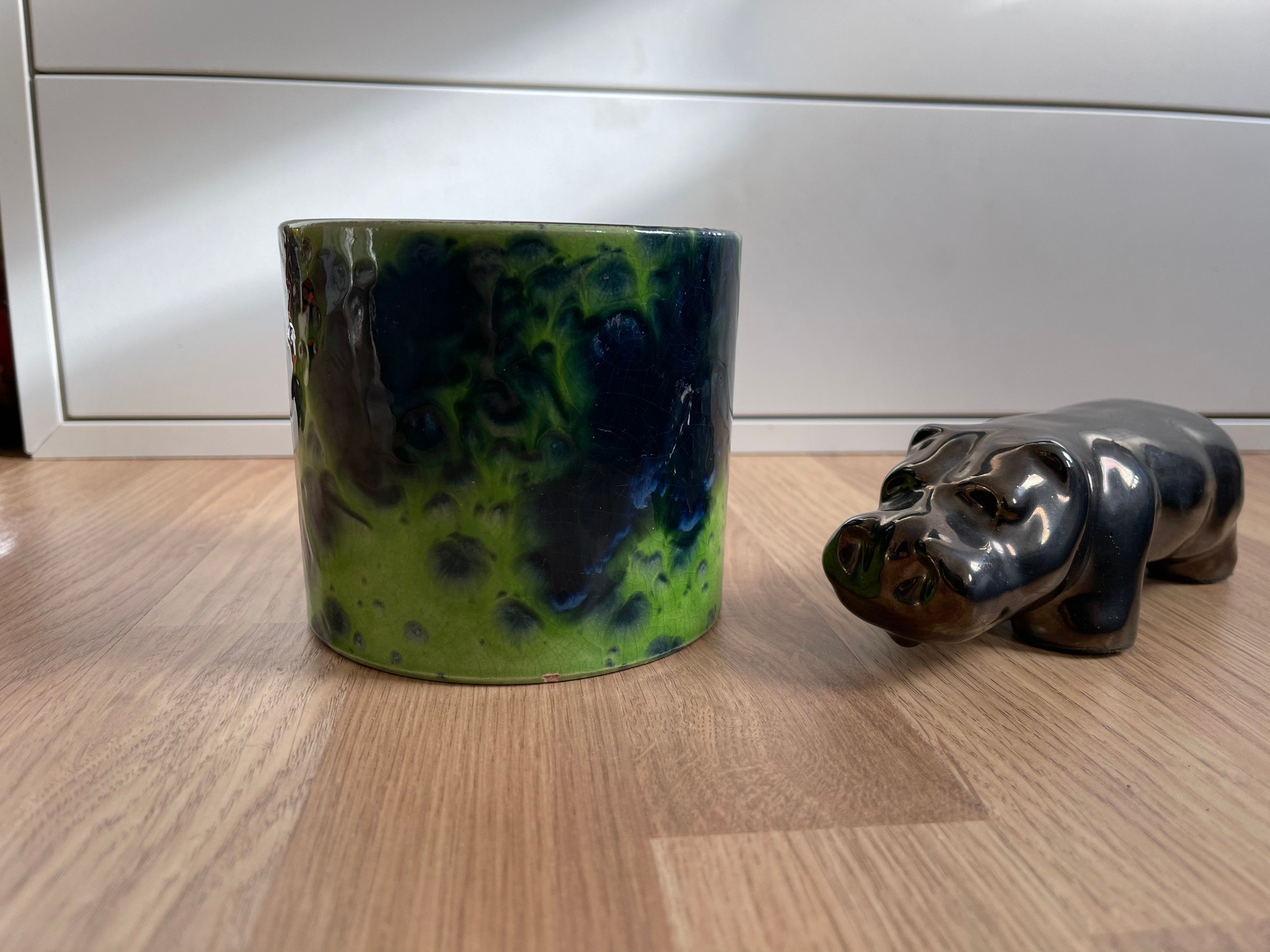 Rare and special Marei west germany pot planter | Etsy