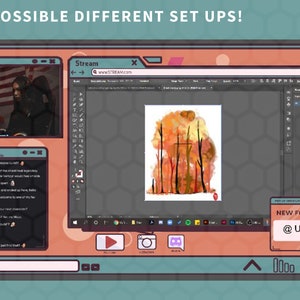 Retro Boba Computer Themed Twitch Overlay Packet - Etsy